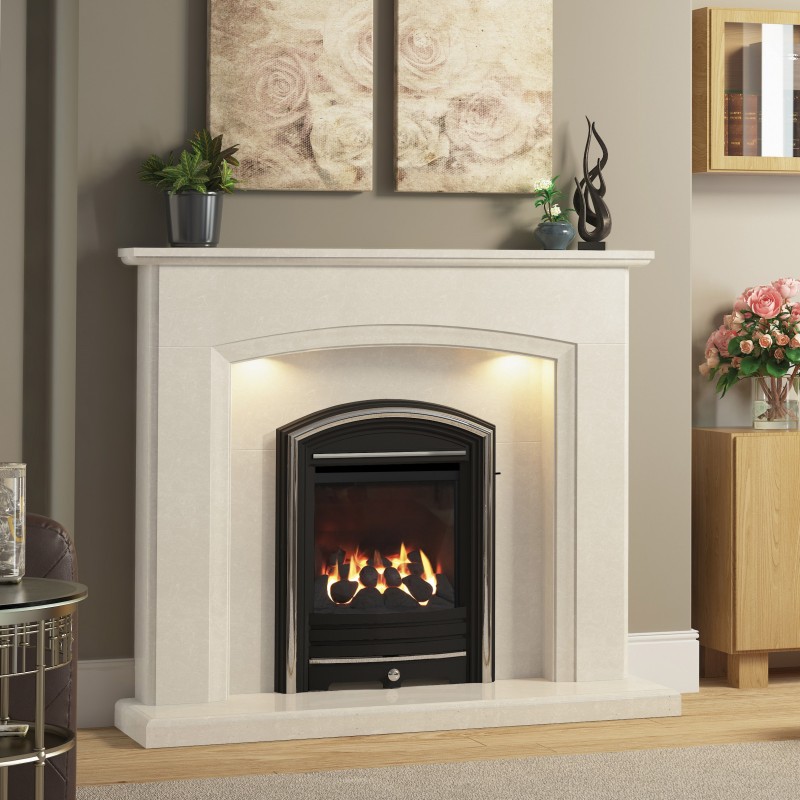Elgin & Hall Eclipsim Cast Fascia Inset Gas Fire