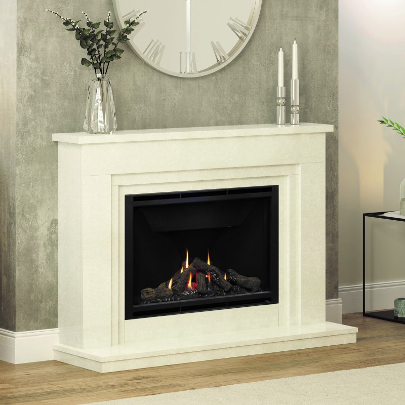 Elgin & Hall Wayland Marble Gas Fireplace