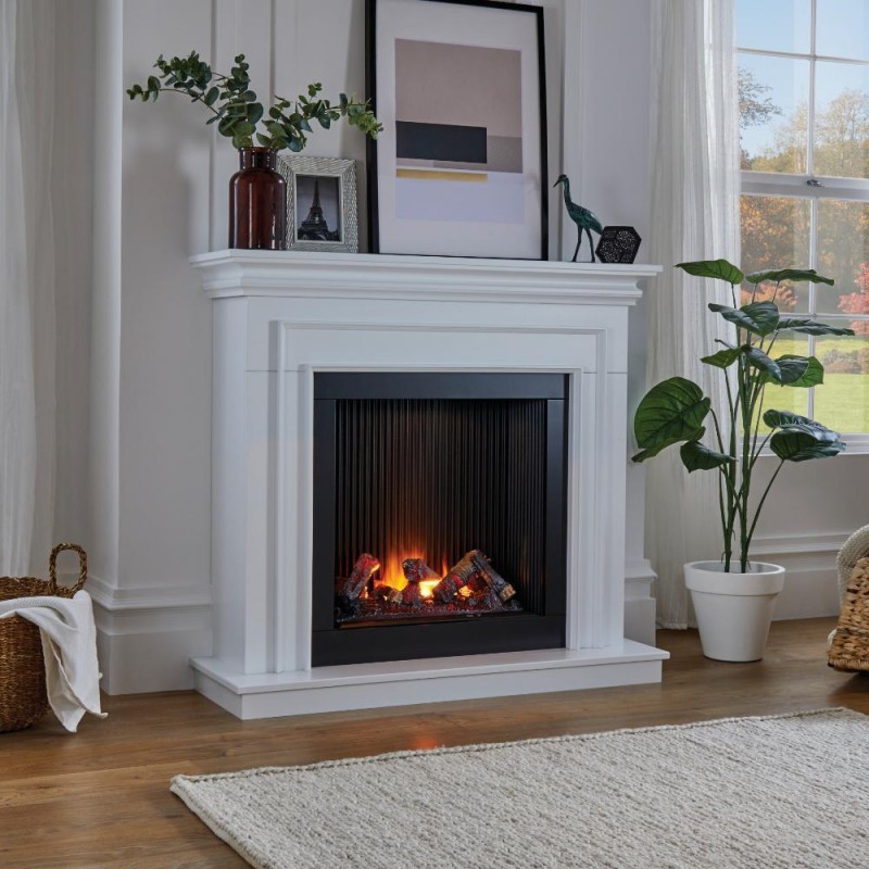 Katell Genoa Optimyst Timber Electric Fireplace