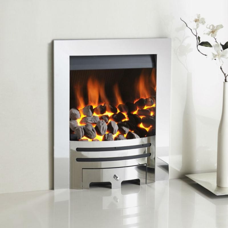 Crystal Fire Gem Inset Gas Fire